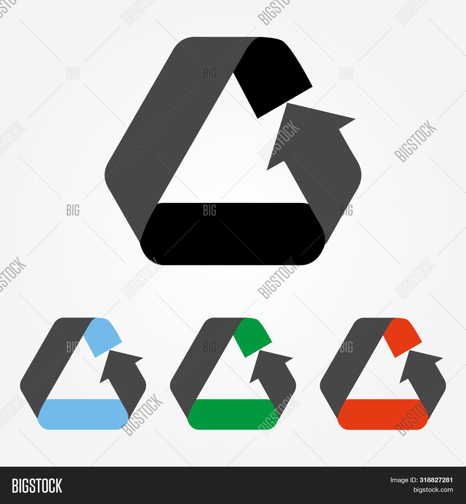 Green Arrows Recycle Image & Photo (Free Trial) | Bigstock