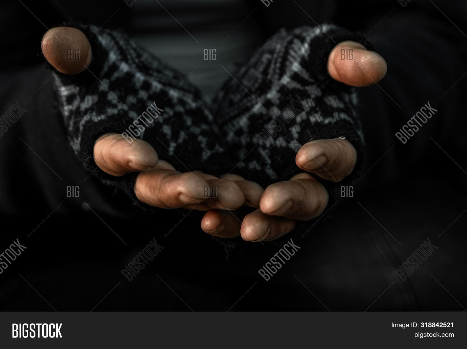 Hands Close Poor Old Image & Photo (Free Trial) | Bigstock