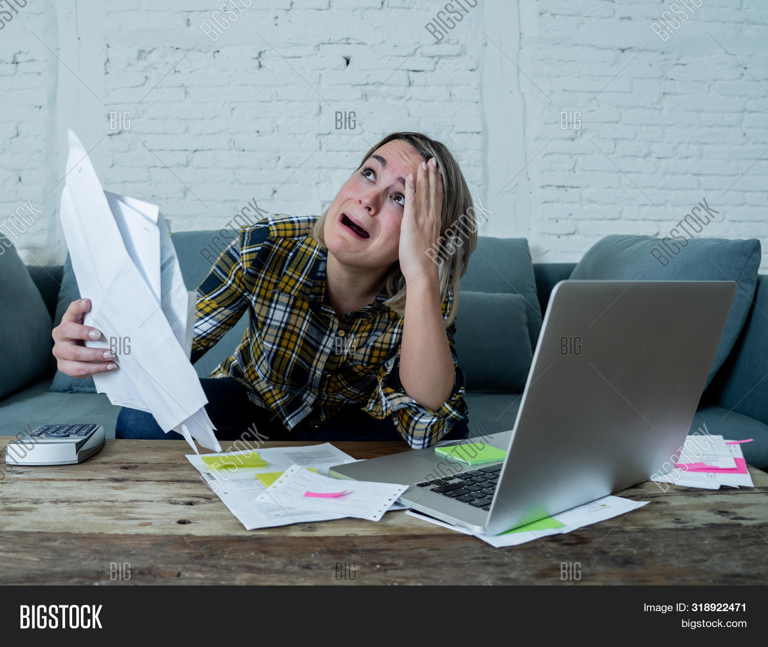 Portrait Stressed Image & Photo (Free Trial) | Bigstock