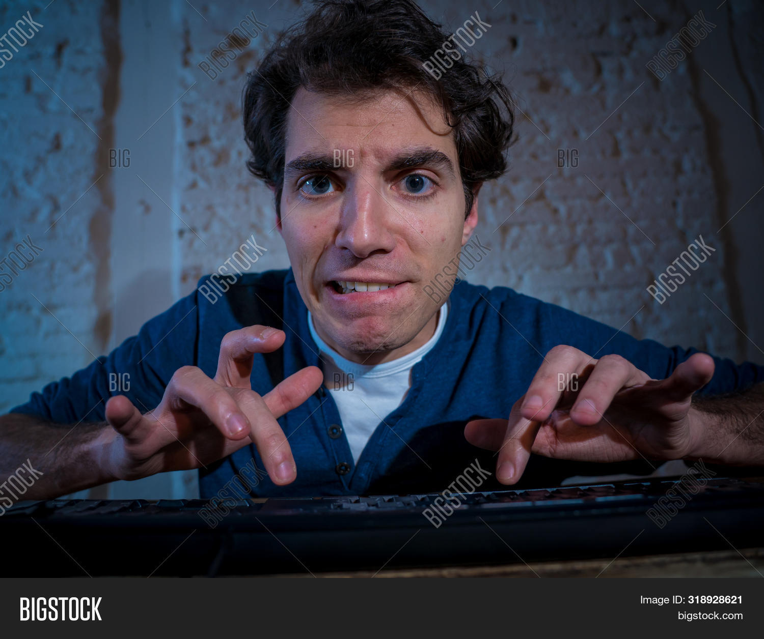 Young Man Hooked On Image & Photo (Free Trial) | Bigstock