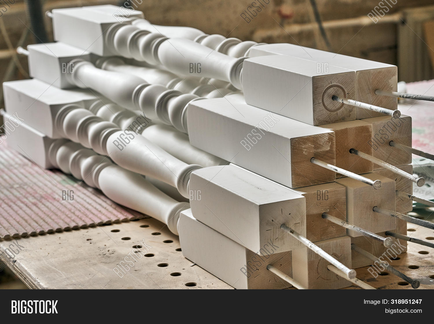 Balusters Process Image & Photo (Free Trial) | Bigstock