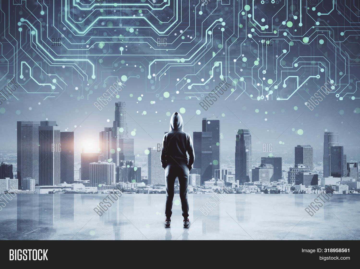 Back View Hacker Image & Photo (Free Trial) | Bigstock