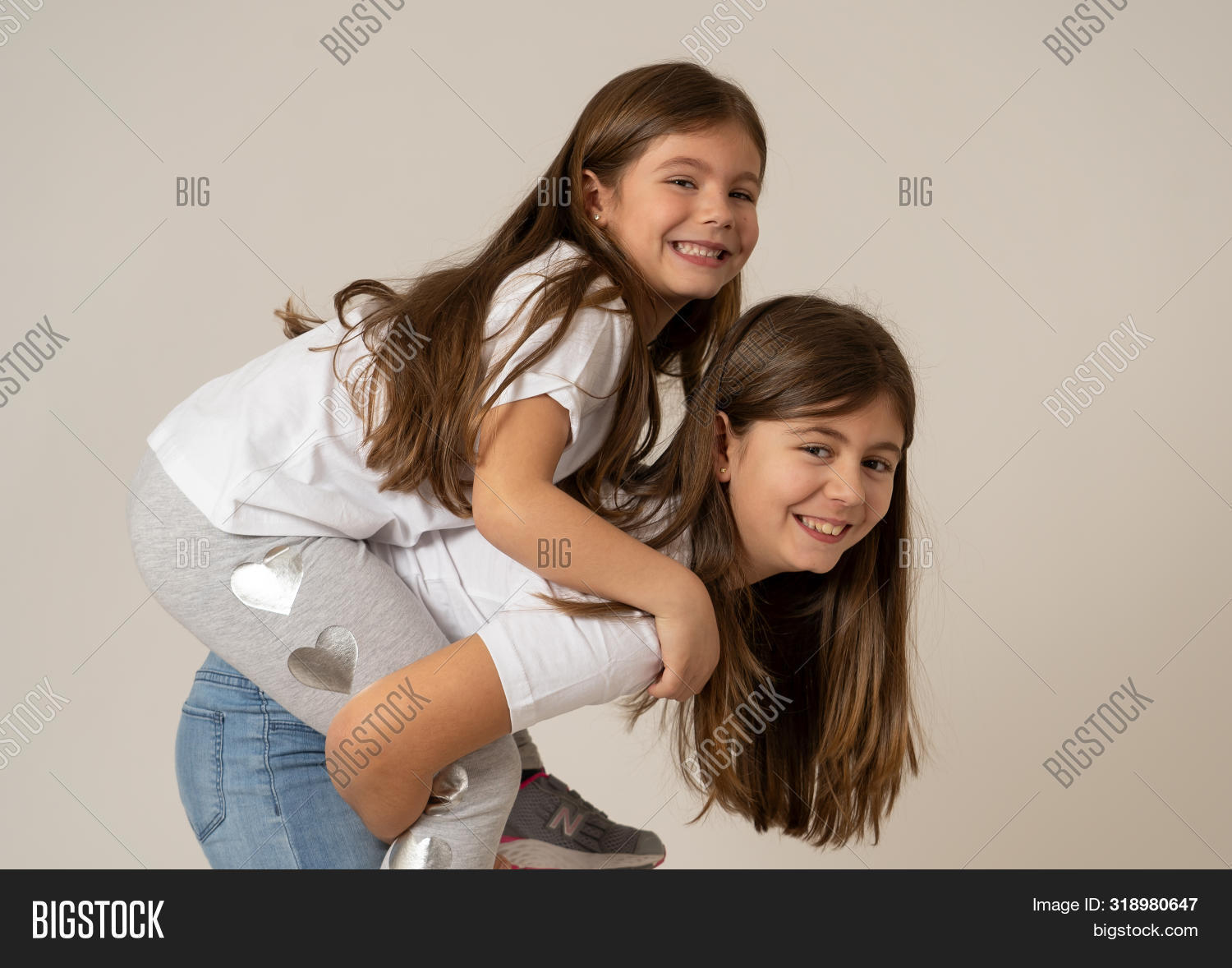 Cute Portrait Two Image And Photo Free Trial Bigstock