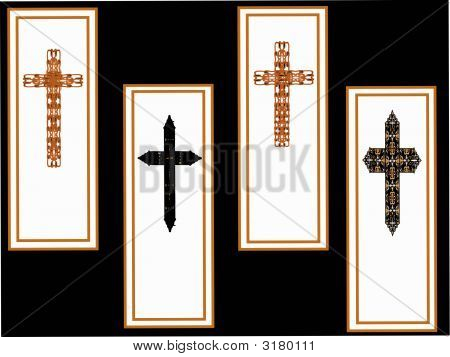 Vector Cross Bookmark Vector & Photo (Free Trial) | Bigstock