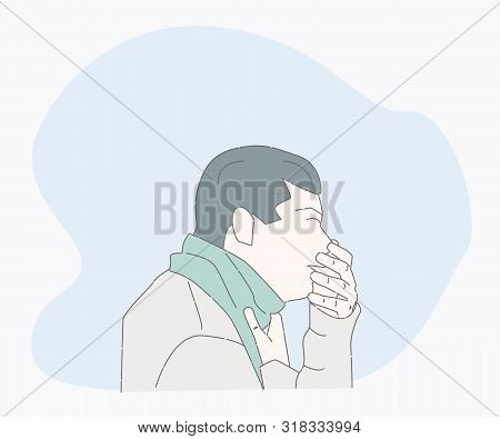 Symptoms Cold Patient Vector & Photo (Free Trial) | Bigstock