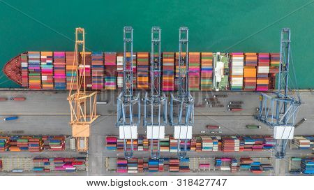 Container Ship Export Image & Photo (Free Trial) | Bigstock