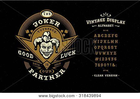Font Joker. Hand Vector & Photo (Free Trial) | Bigstock