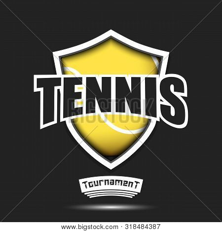 Tennis Logo Design Vector & Photo (Free Trial) | Bigstock