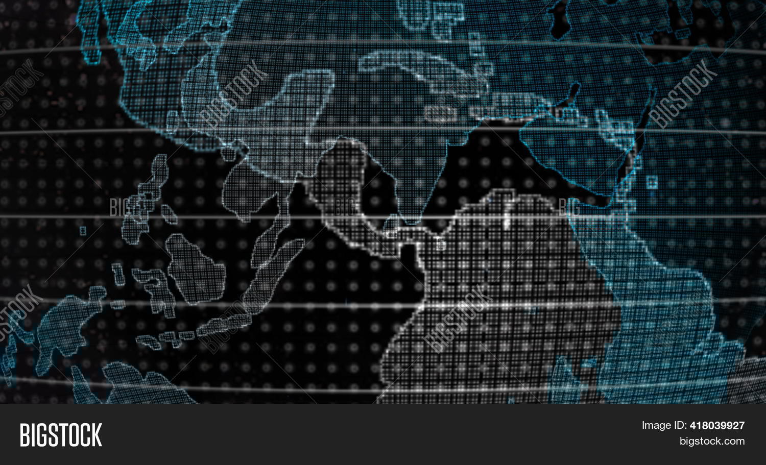 Big Data 3d Earth. Image & Photo (Free Trial) | Bigstock