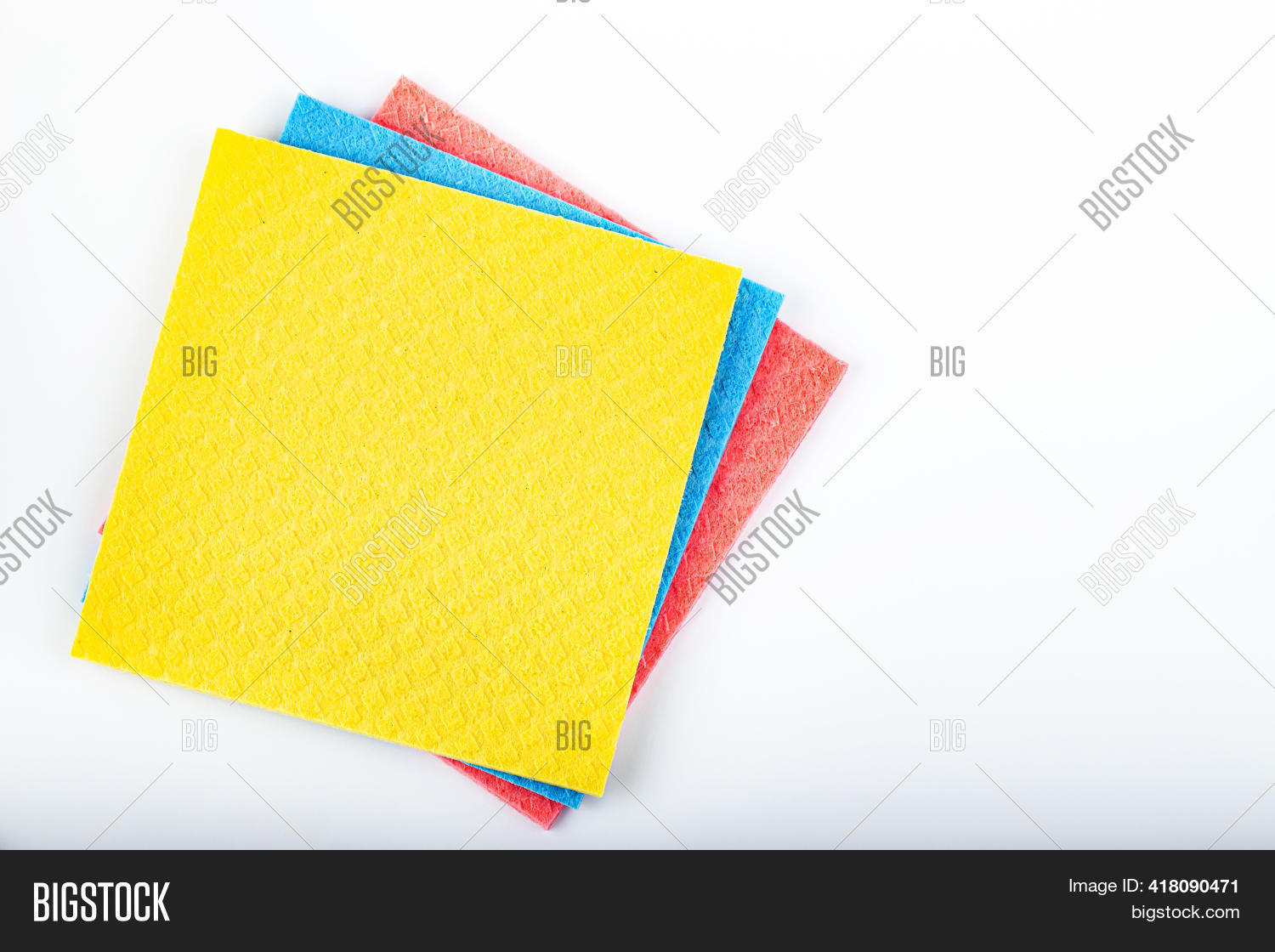 Clean Sponge Cloths On Image & Photo (Free Trial) | Bigstock