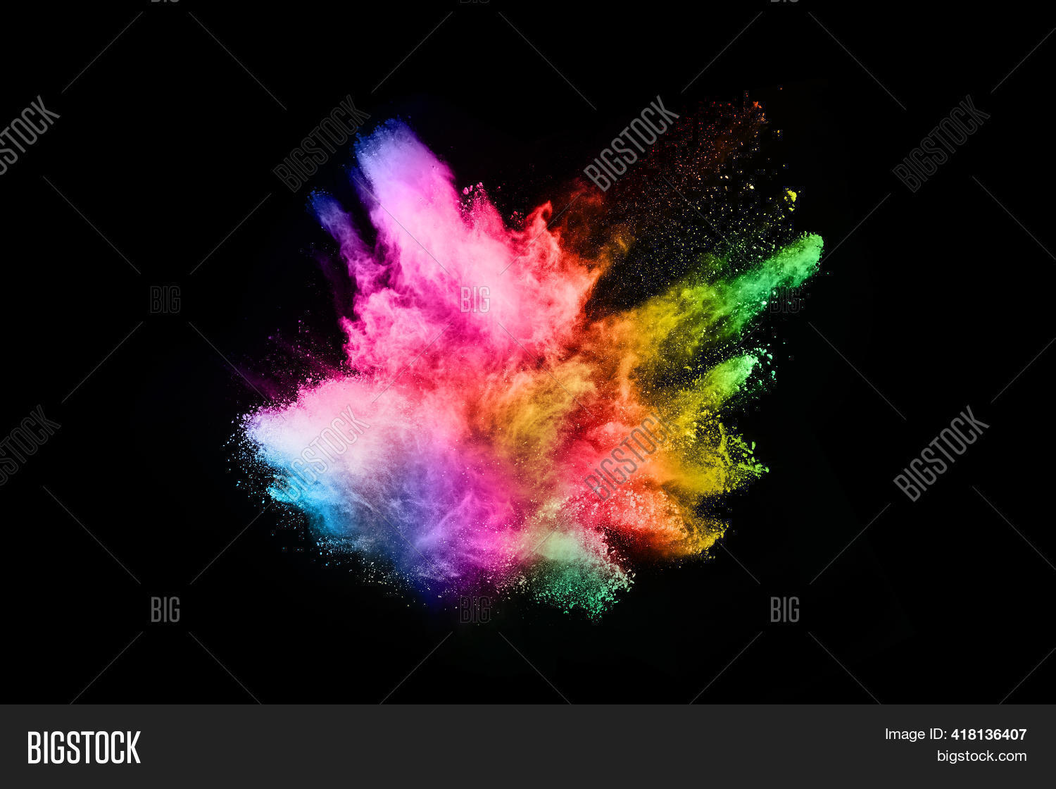 Abstract Colored Dust Image & Photo (Free Trial) | Bigstock