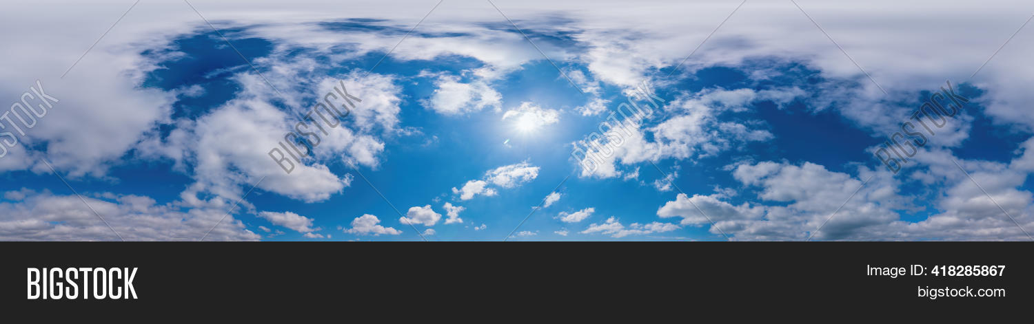 Blue Sky Panorama Image & Photo (Free Trial) | Bigstock