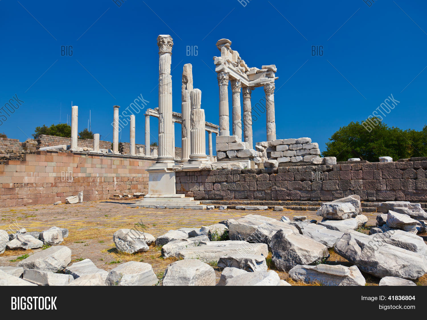 Temple Trajan Image & Photo (Free Trial) | Bigstock