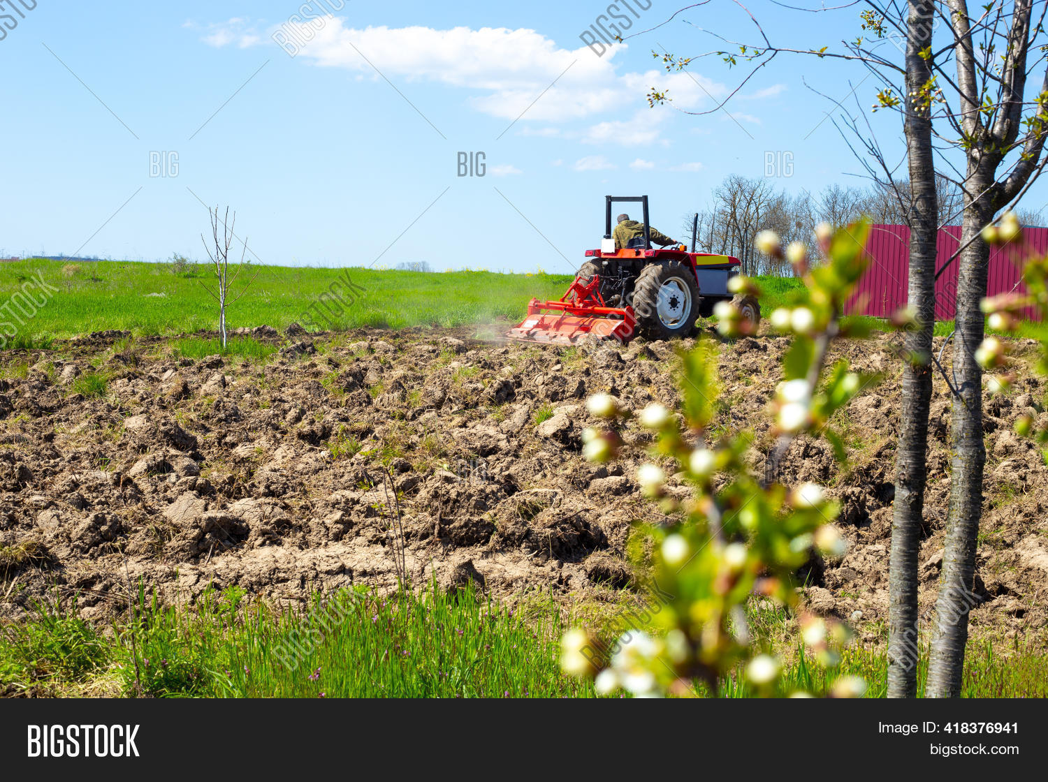 Small Tractor Plows Image & Photo (Free Trial) | Bigstock