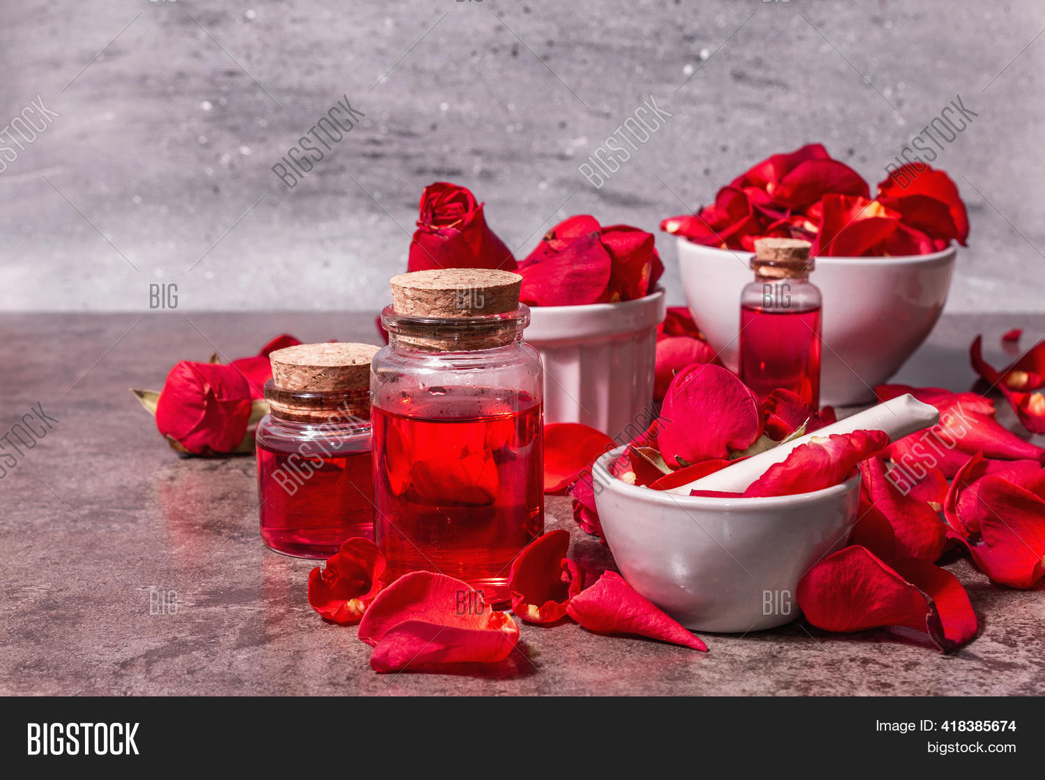 Rosewater Rose Petals Image & Photo (Free Trial) | Bigstock