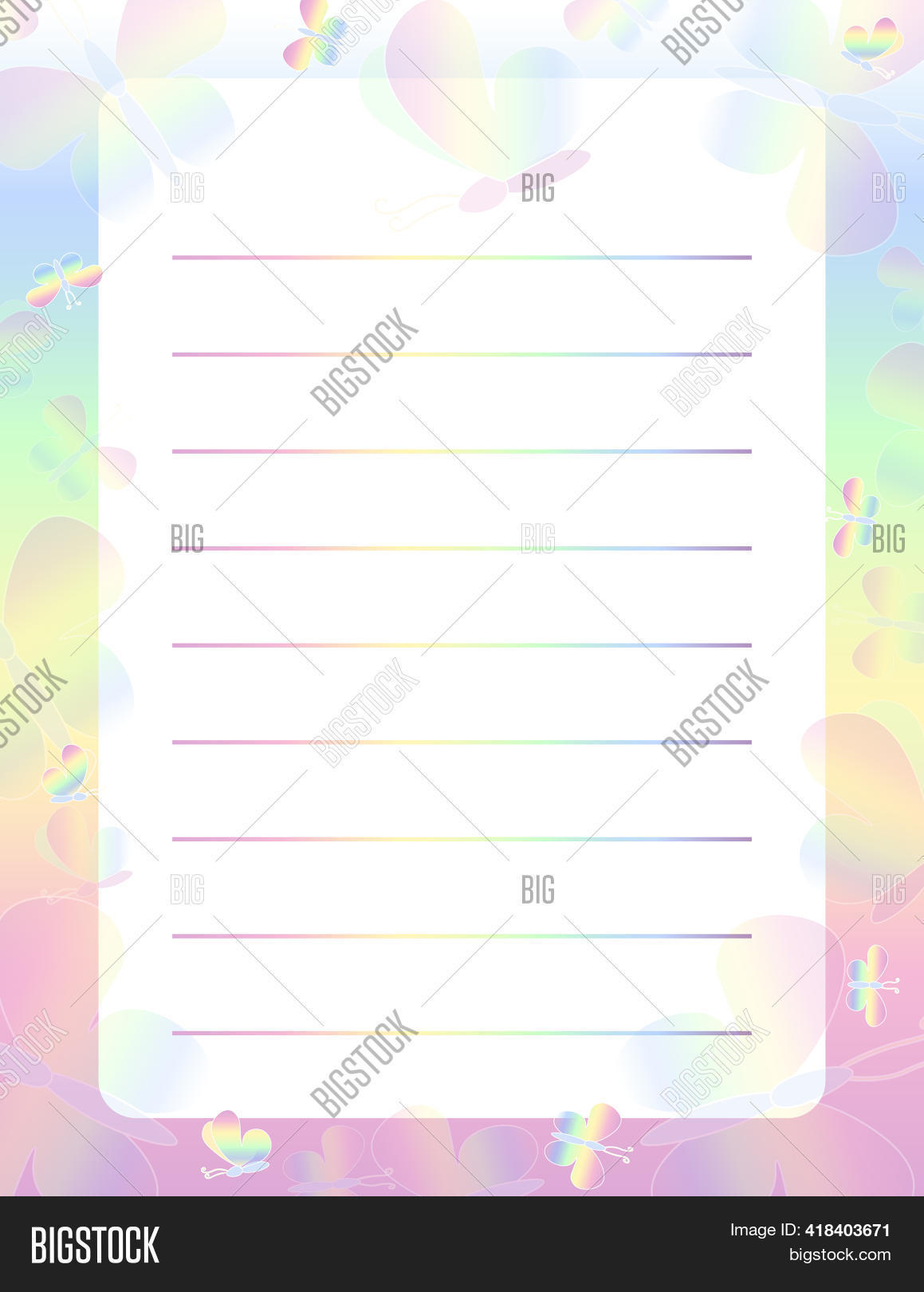 Lined Letterhead Image & Photo (Free Trial) | Bigstock