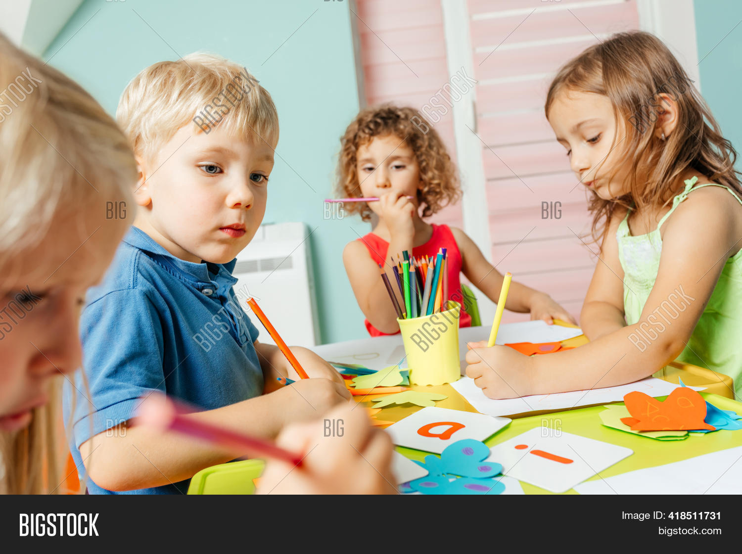 Preschool Children Image & Photo (Free Trial) | Bigstock