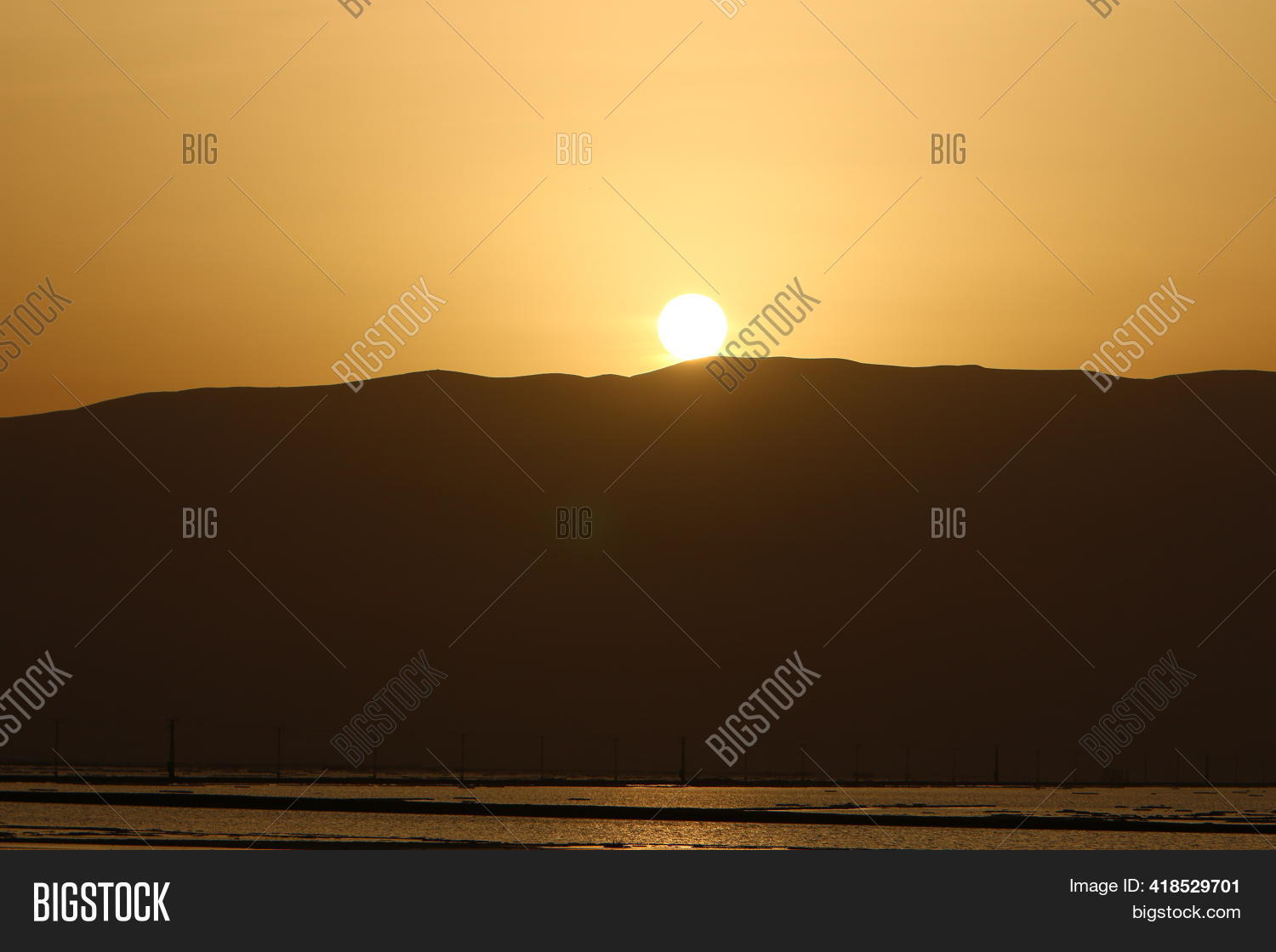 Dead Sea Dawn First Image & Photo (Free Trial) | Bigstock