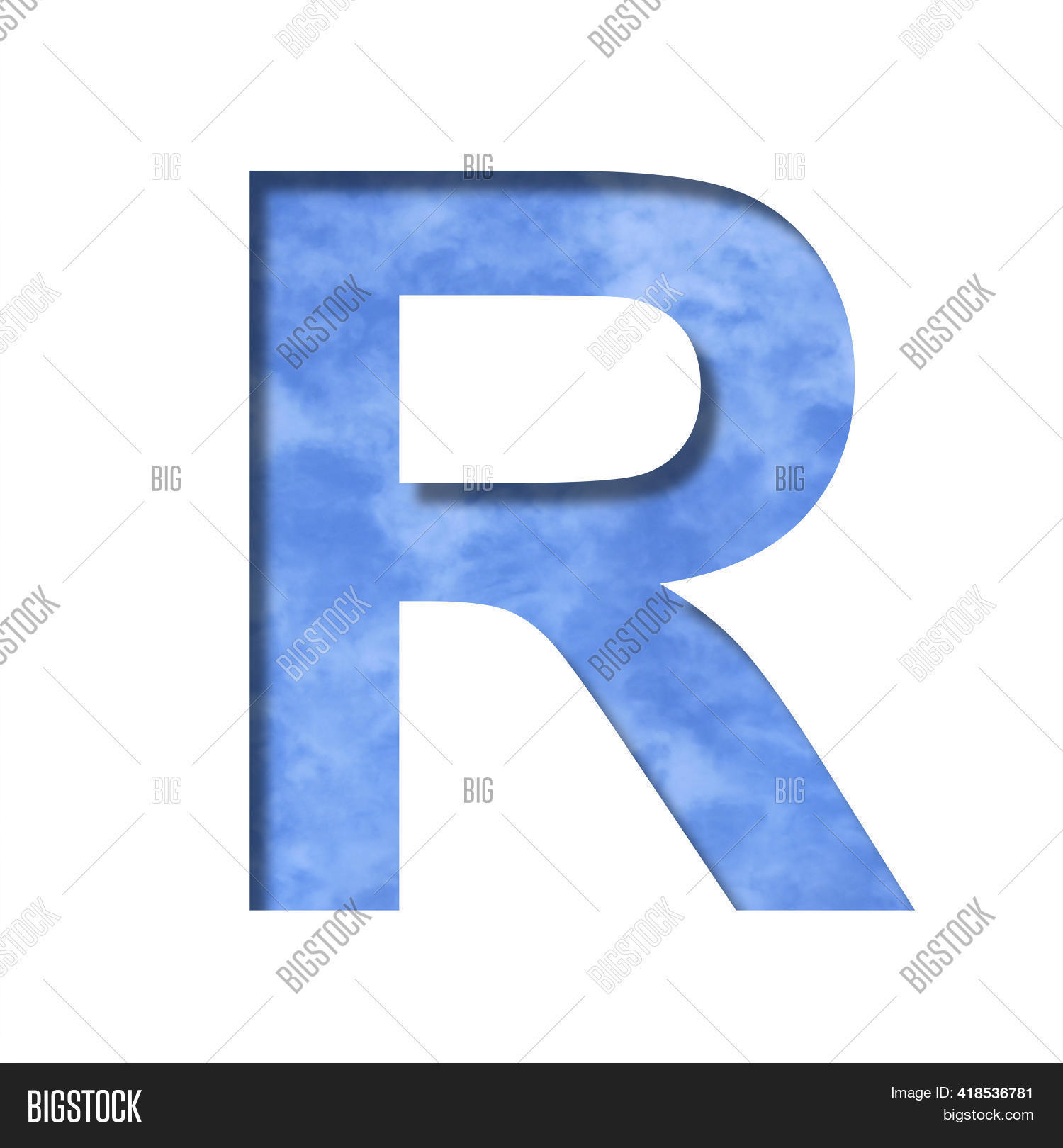 Font On Blue Sky. Image & Photo (Free Trial) | Bigstock