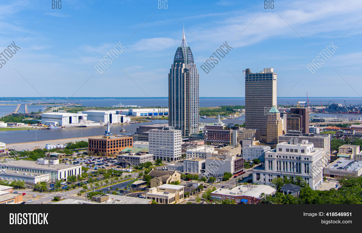 Downtown Mobile, Image & Photo (Free Trial) | Bigstock