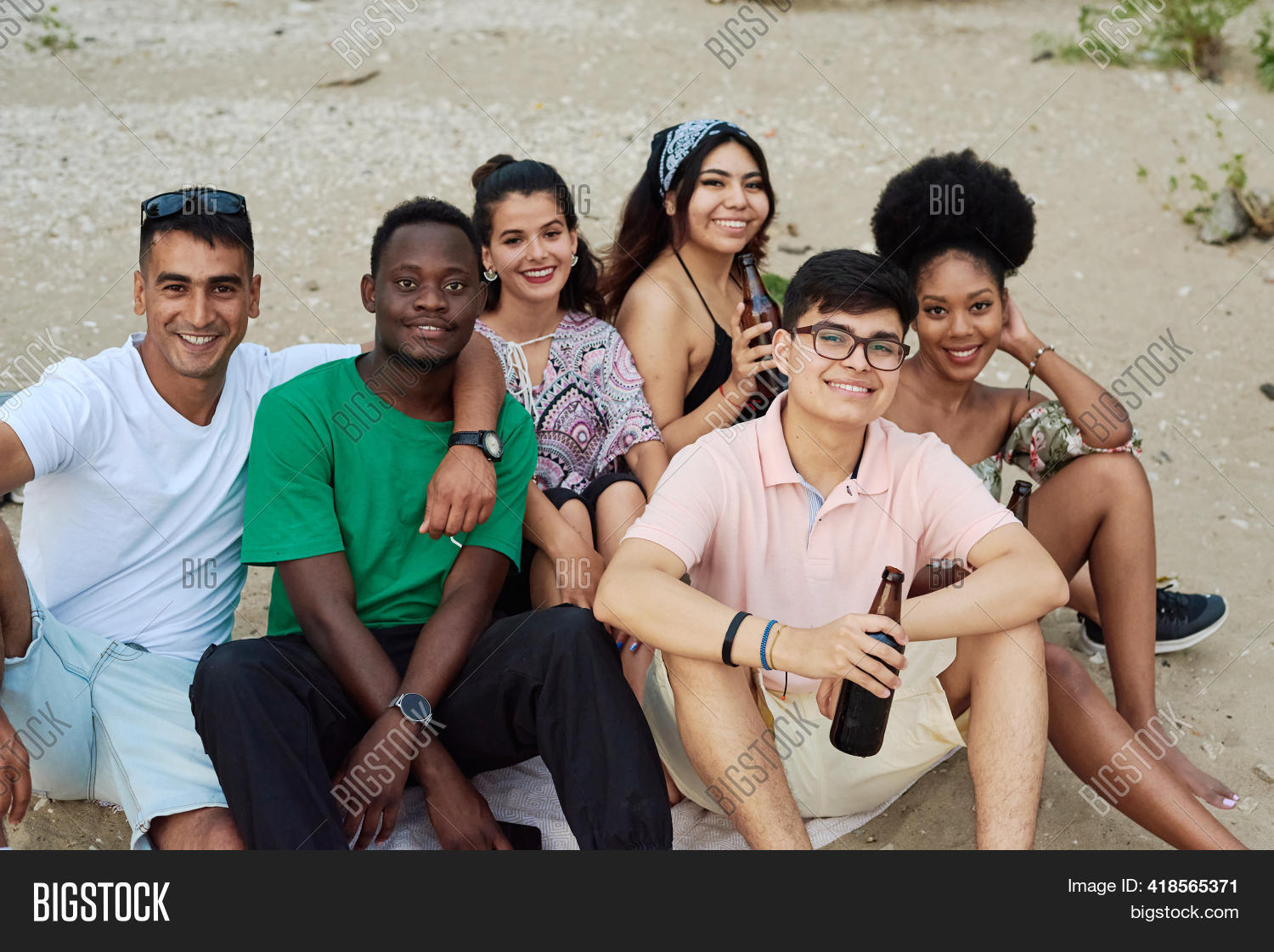 Group Friends Relaxing Image & Photo (Free Trial) | Bigstock