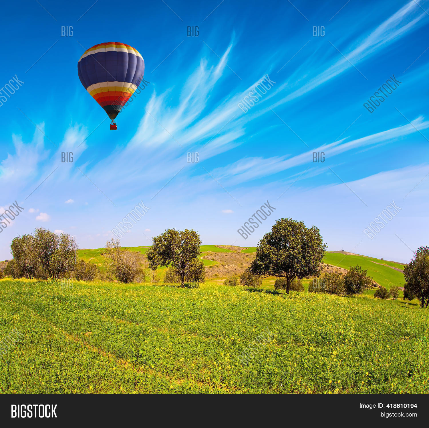 Fields Spring Flowers Image & Photo (Free Trial) | Bigstock