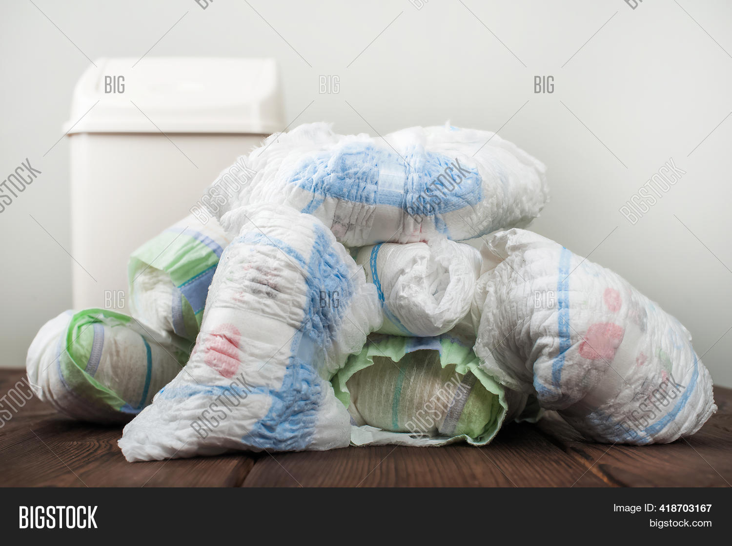 Diapers Waste, Dirty Image & Photo (Free Trial) | Bigstock