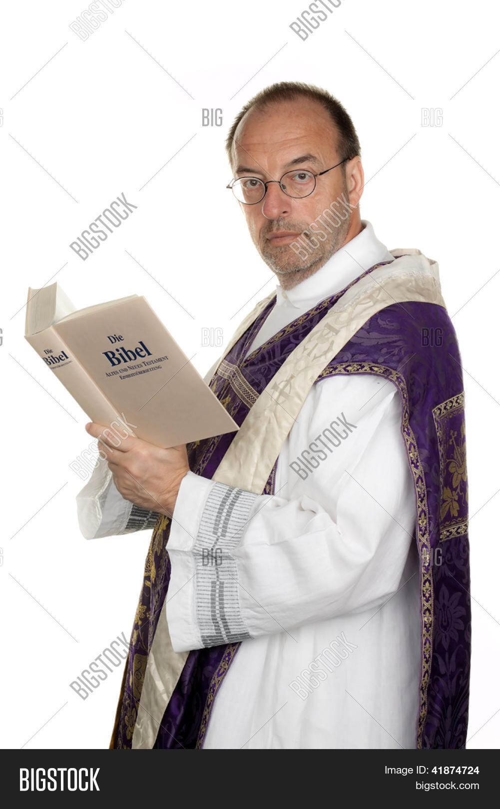 Catholic Priest Bible Image & Photo (Free Trial) | Bigstock