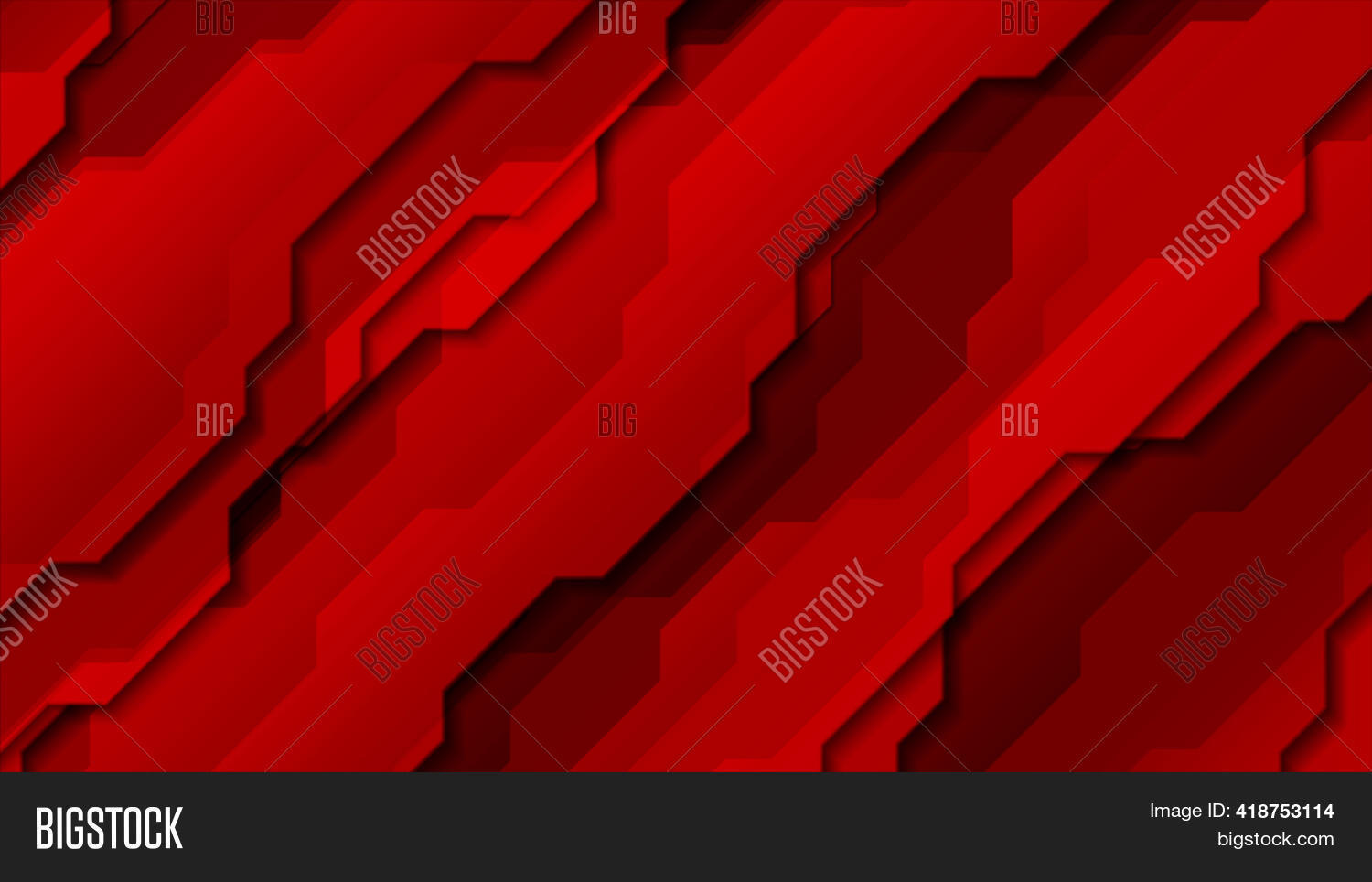Bright Red Abstract Image & Photo (Free Trial) | Bigstock