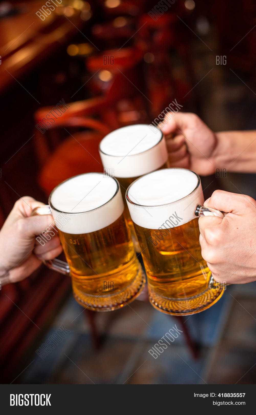 Pouring Beer Standing Image & Photo (Free Trial) | Bigstock