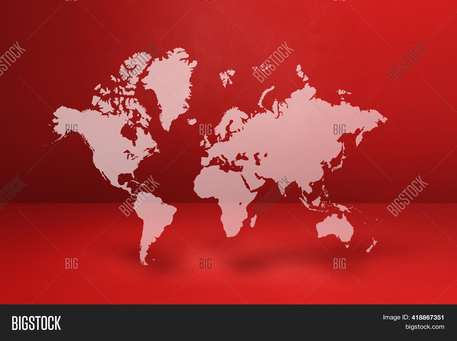 World Map Isolated On Image & Photo (Free Trial) | Bigstock
