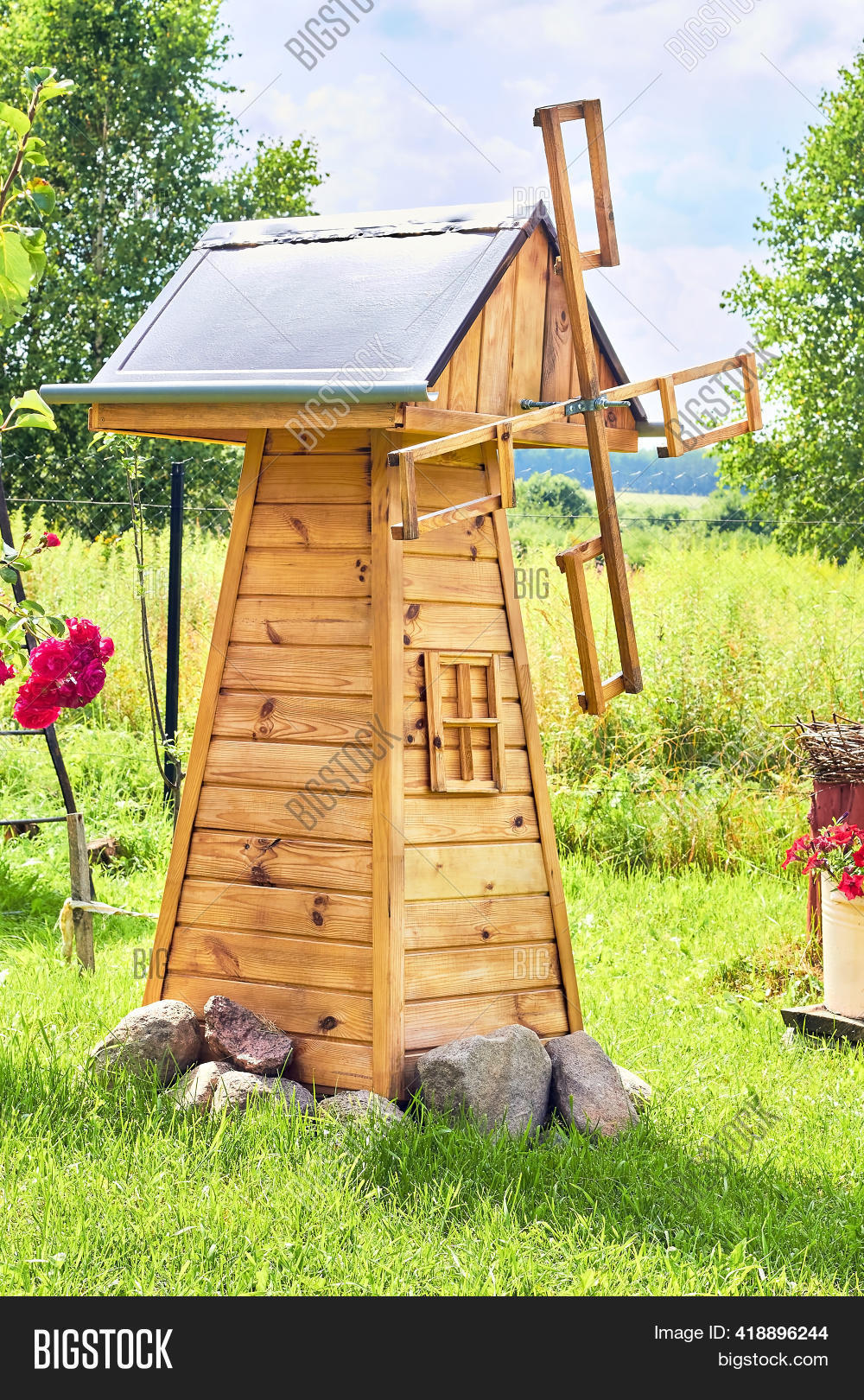 Little Wooden Mill Image & Photo (Free Trial) | Bigstock