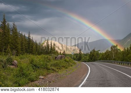Rainbow Road Images, Illustrations & Vectors (Free) - Bigstock