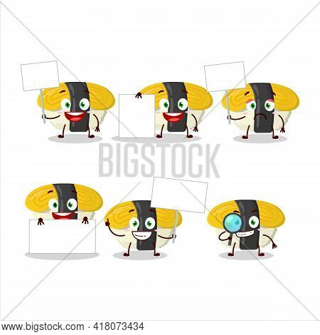 Tamago Sushi Cartoon Vector & Photo (Free Trial) | Bigstock