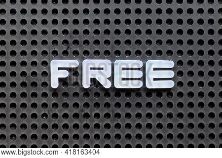 White Color Letter Image & Photo (Free Trial) | Bigstock