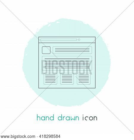 Text Content Icon Vector & Photo (Free Trial) | Bigstock