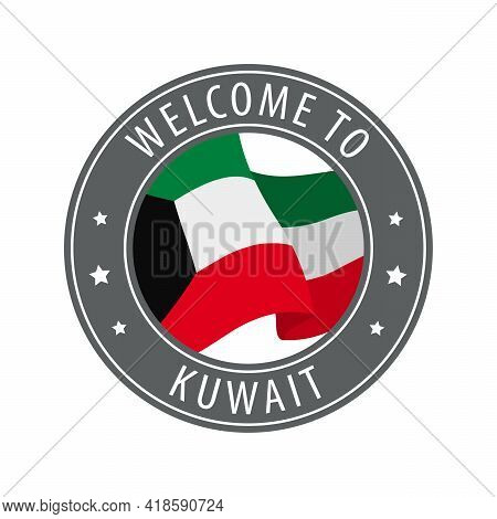 Welcome Kuwait. Gray Vector & Photo (Free Trial) | Bigstock