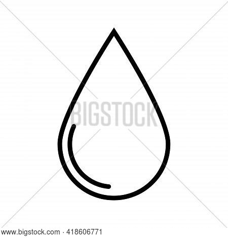 Water Outline Drop Vector & Photo (Free Trial) | Bigstock