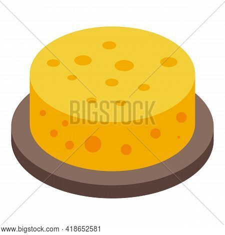 Cheese Wheel Icon. Vector & Photo (Free Trial) | Bigstock