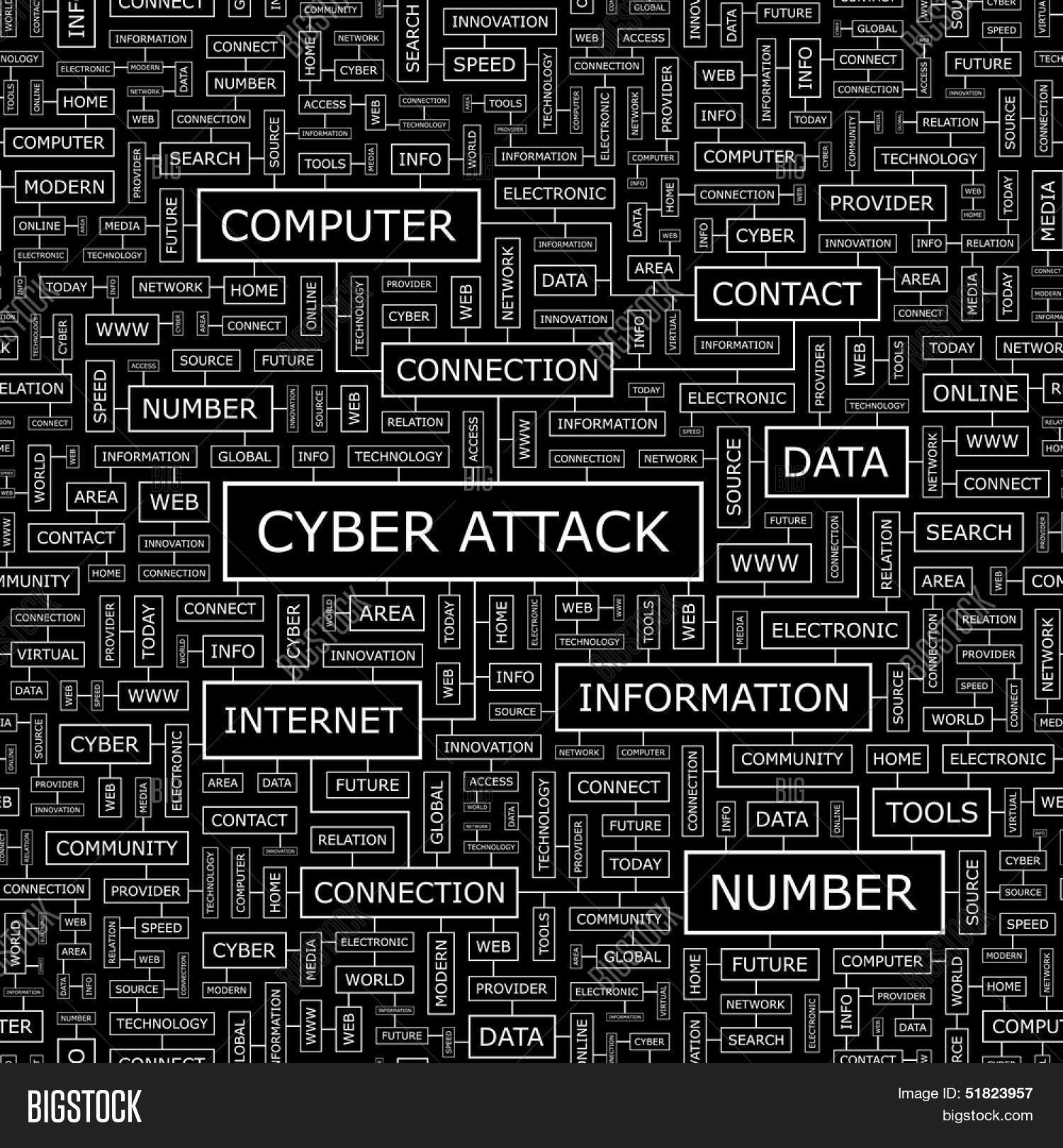 CYBER ATTACK. Vector & Photo (Free Trial) | Bigstock