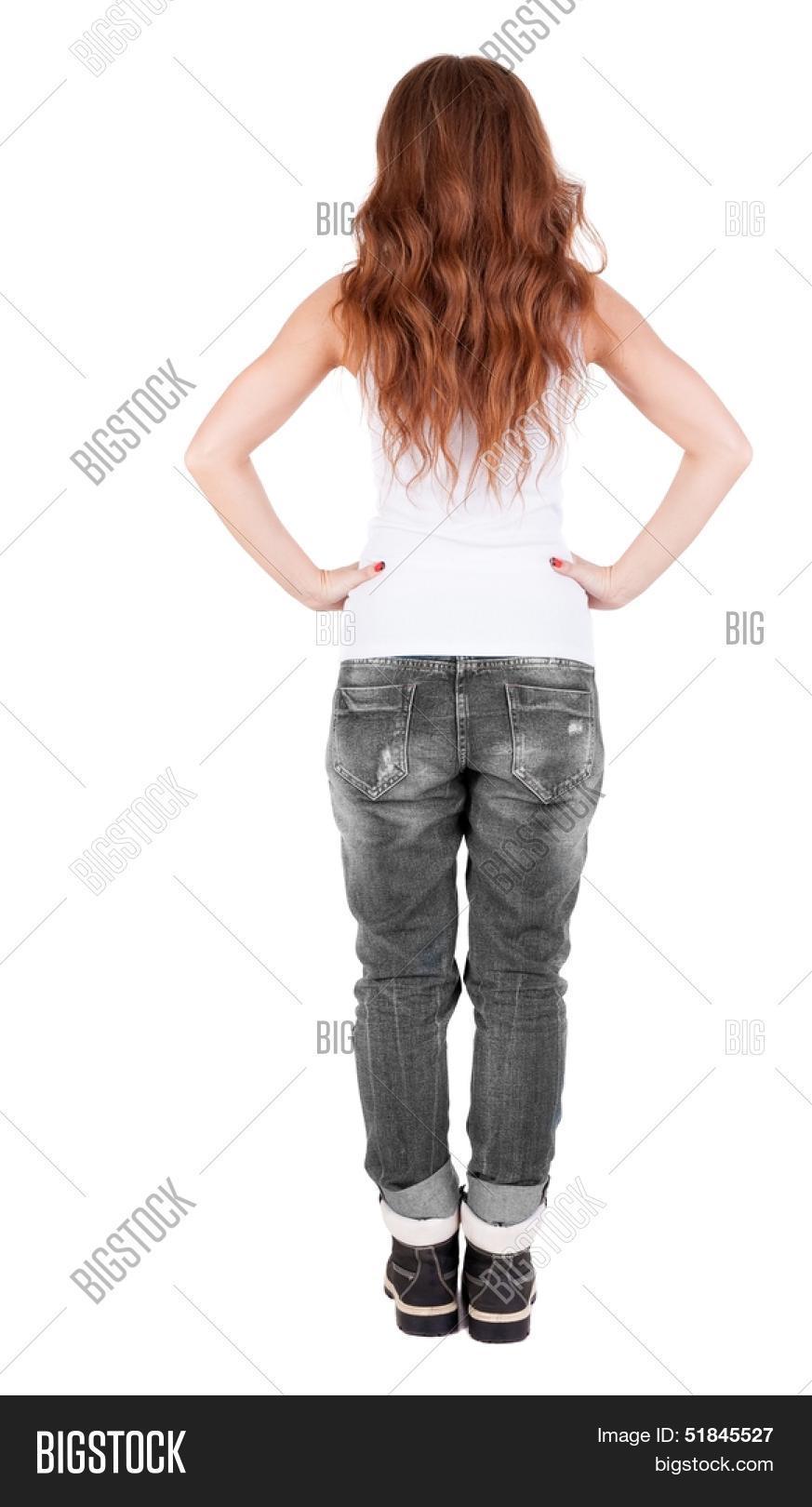 Back View Standing Image & Photo (Free Trial) | Bigstock