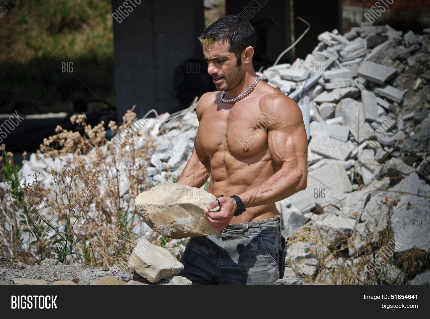 Muscular Construction Image & Photo (Free Trial) | Bigstock