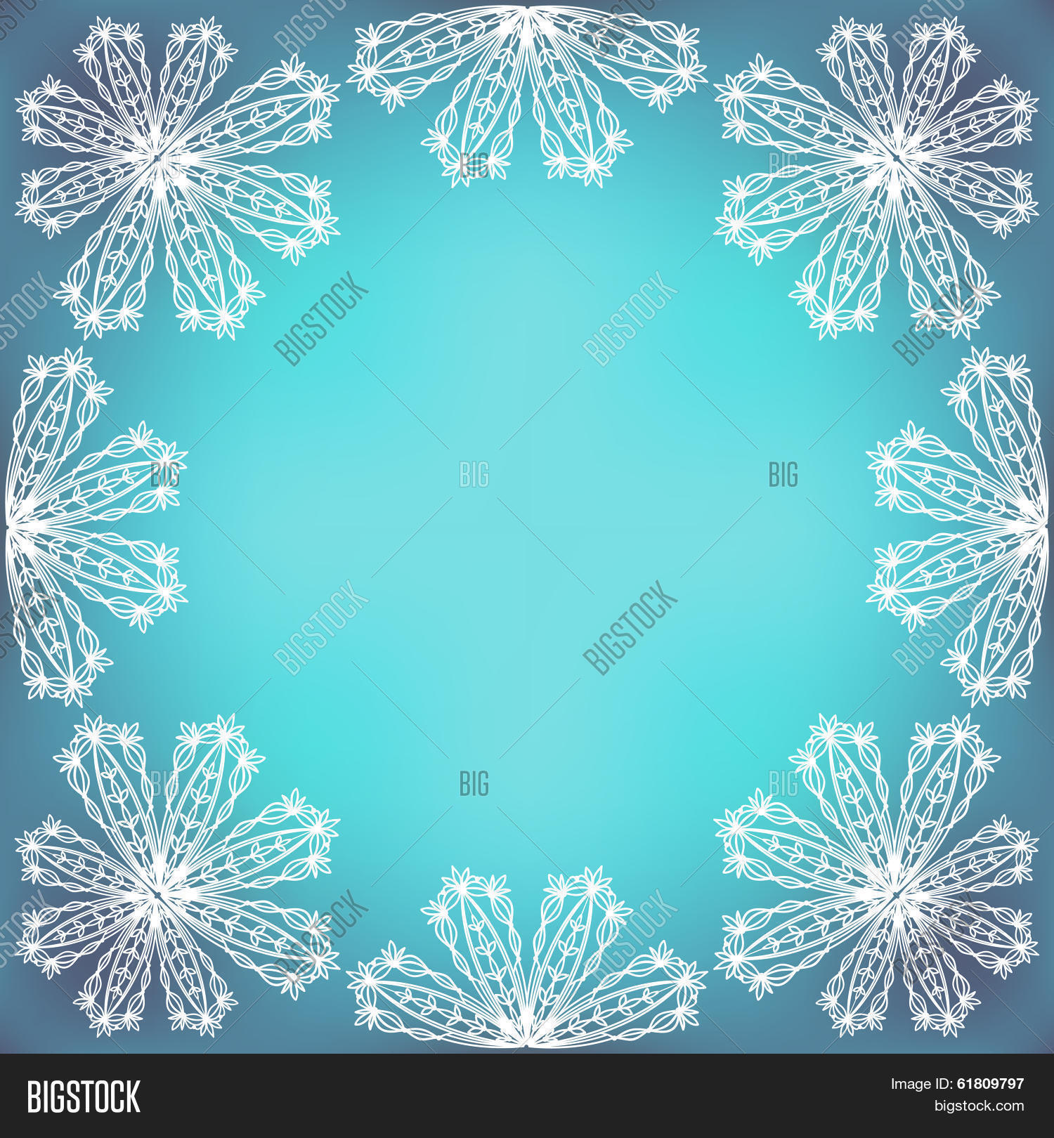 Fragile Lacy Border Vector & Photo (Free Trial) | Bigstock