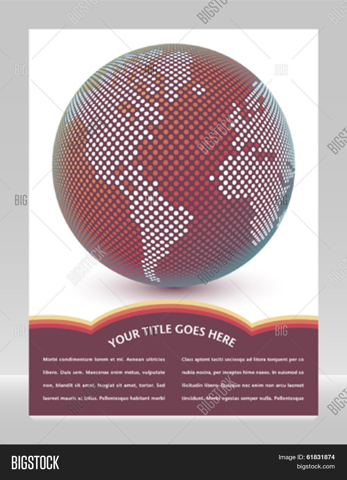 Digital World Map Vector & Photo (Free Trial) | Bigstock