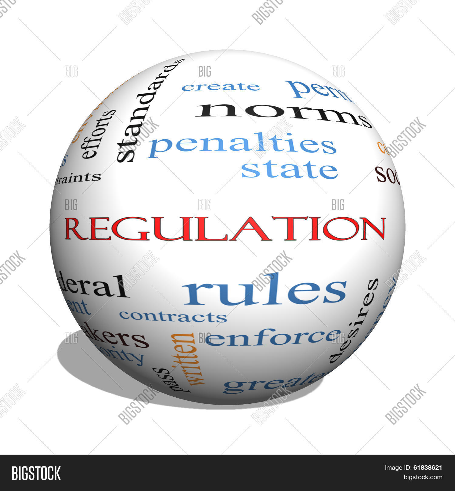 Regulation 3D Sphere Image & Photo (Free Trial) | Bigstock
