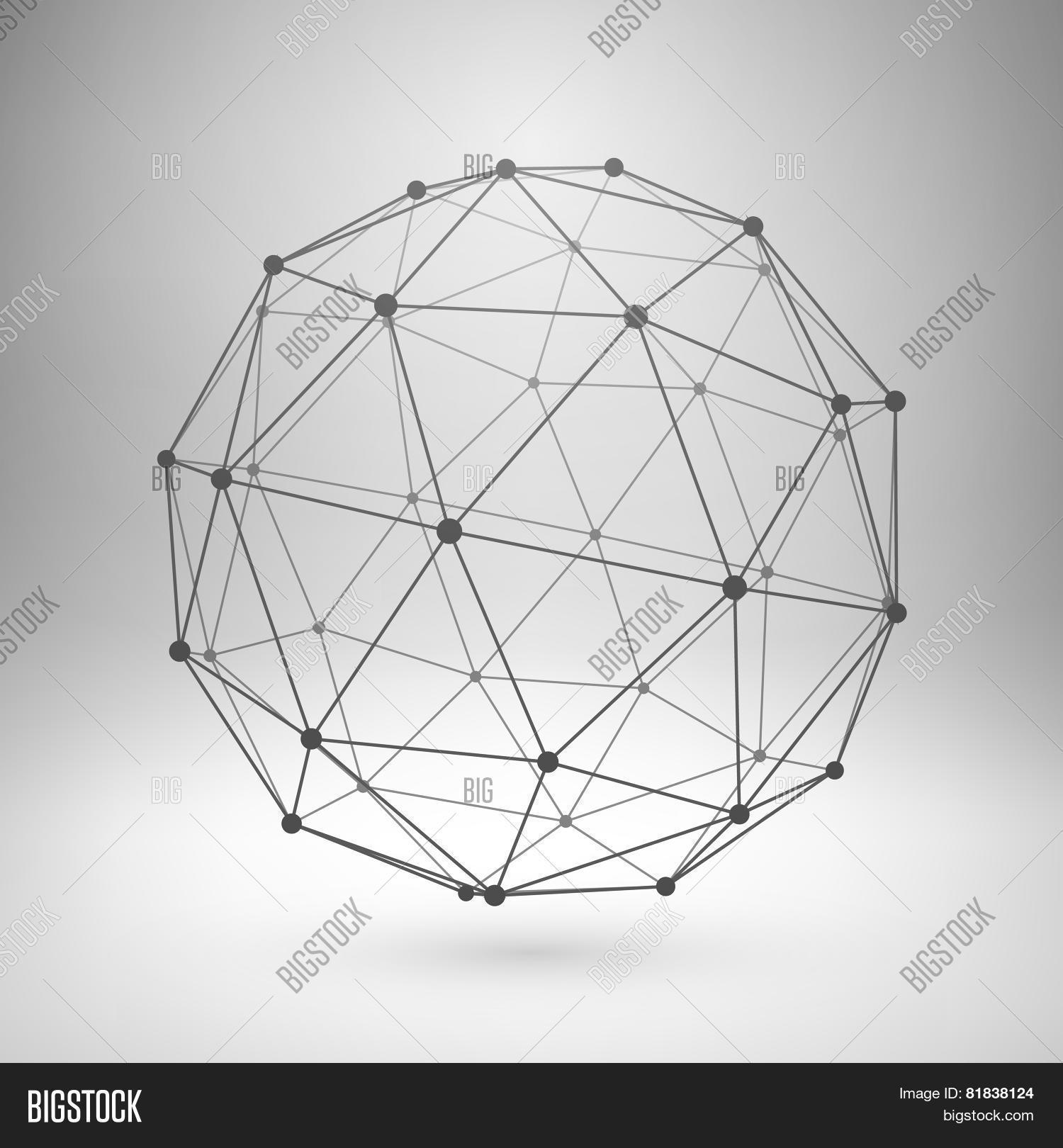 Wireframe Mesh Vector & Photo (Free Trial) | Bigstock