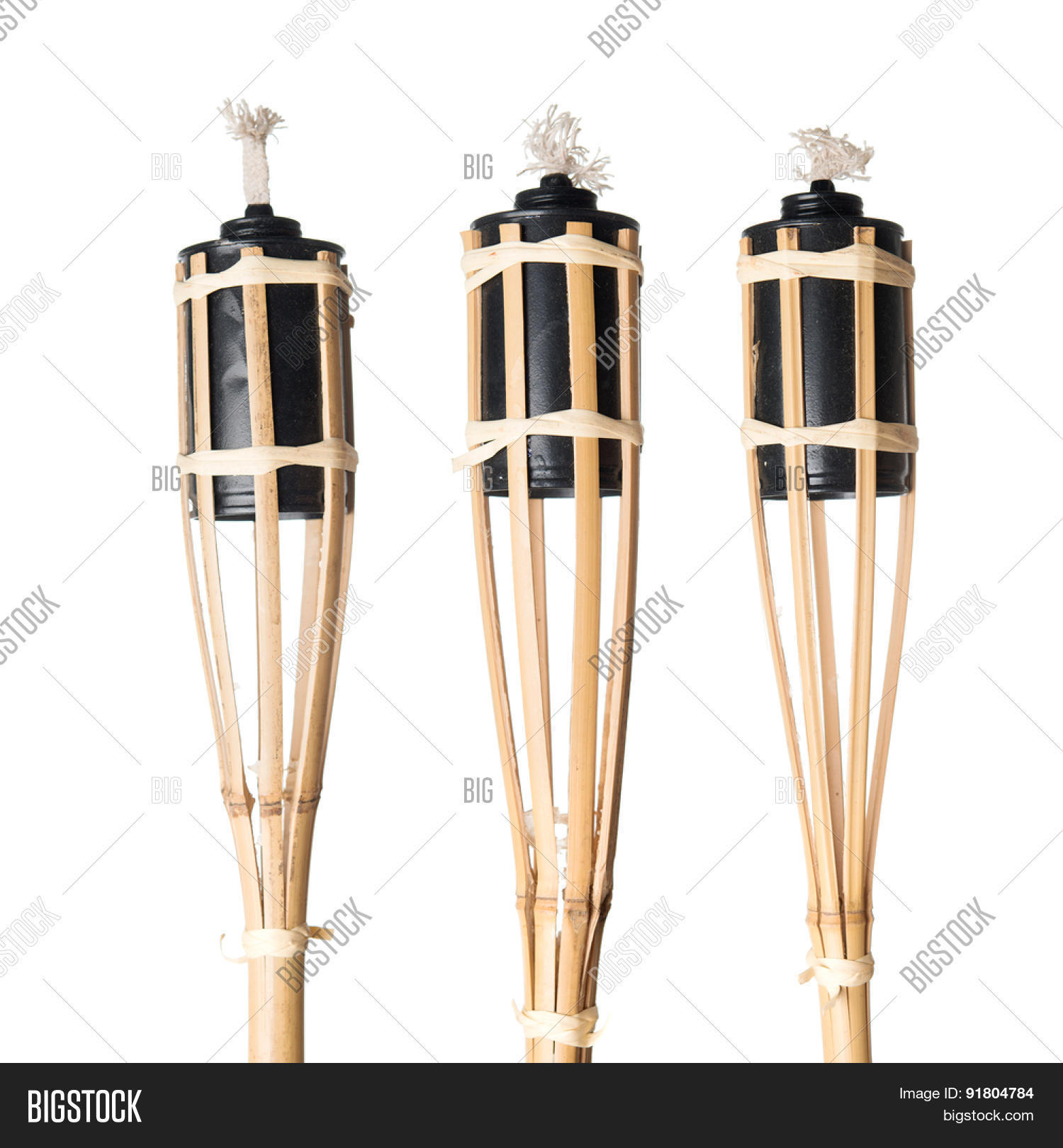 Bamboo Torches Image & Photo (Free Trial) | Bigstock
