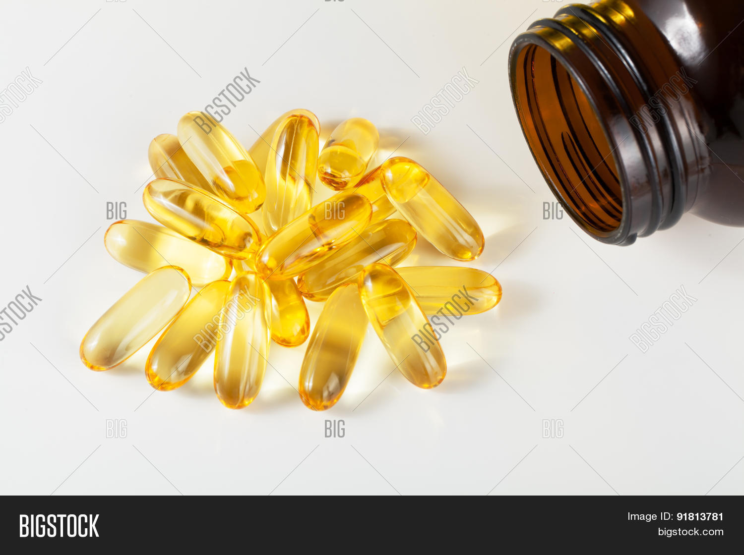 Omega 3 Capsules Image & Photo (Free Trial) | Bigstock