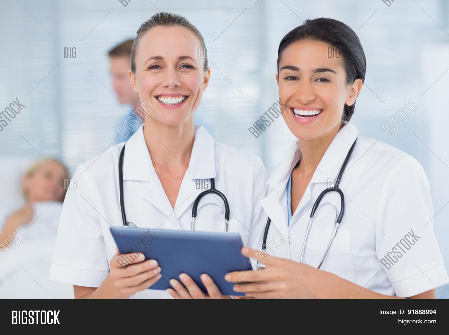 Happy Doctors Looking Image & Photo (Free Trial) | Bigstock