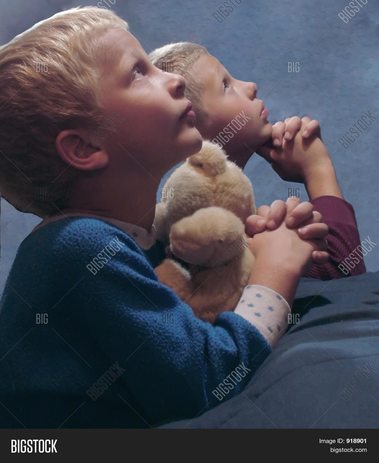 Boys Praying Image & Photo (Free Trial) | Bigstock